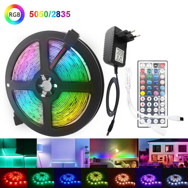 50 ft LED Strip Lights for Bedroom, Color Changing Strip Lights in Room ...
