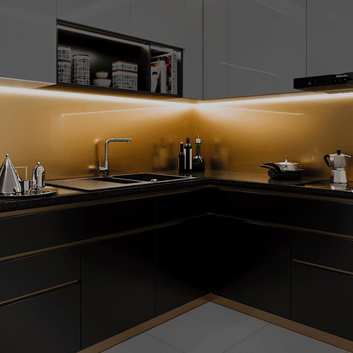 Under Cabinet LED Strip Lighting - obitol