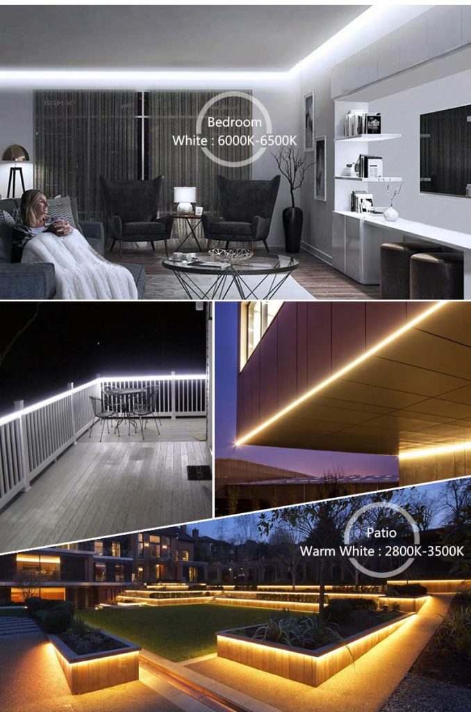 Kitchen LED Strip Lights Under Cabinet Waterproof - obitol