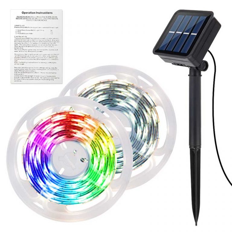 Solar LED Light Strip Outdoor Waterproof - obitol