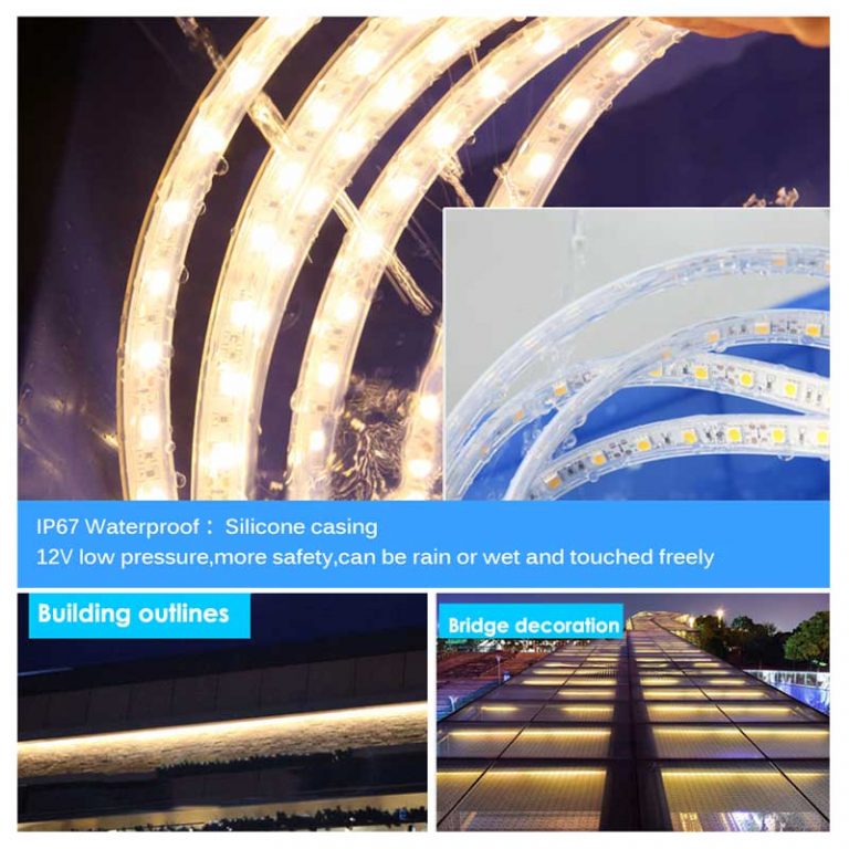 IP68 Waterproof LED Strip Lights Outdoor 5M/lot - obitol