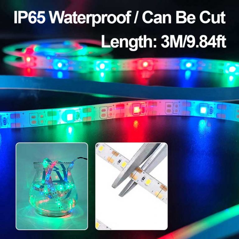 Solar LED Light Strip Outdoor Waterproof - obitol